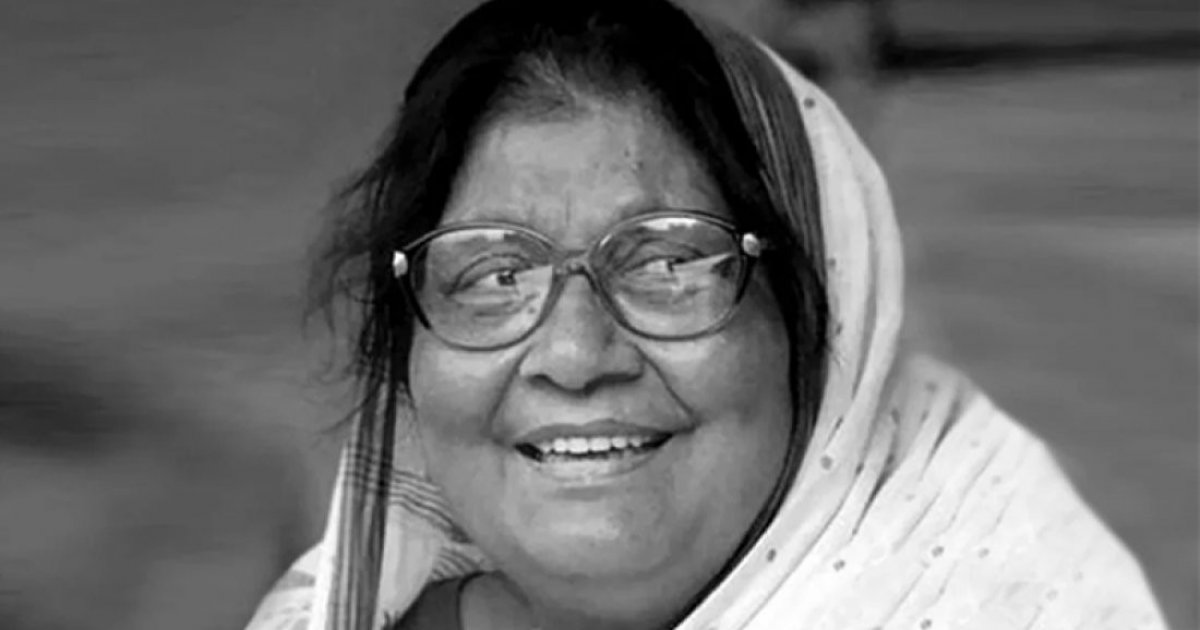 Sajeda Chowdhury’s dream to cross Padma Bridge fulfills only after death