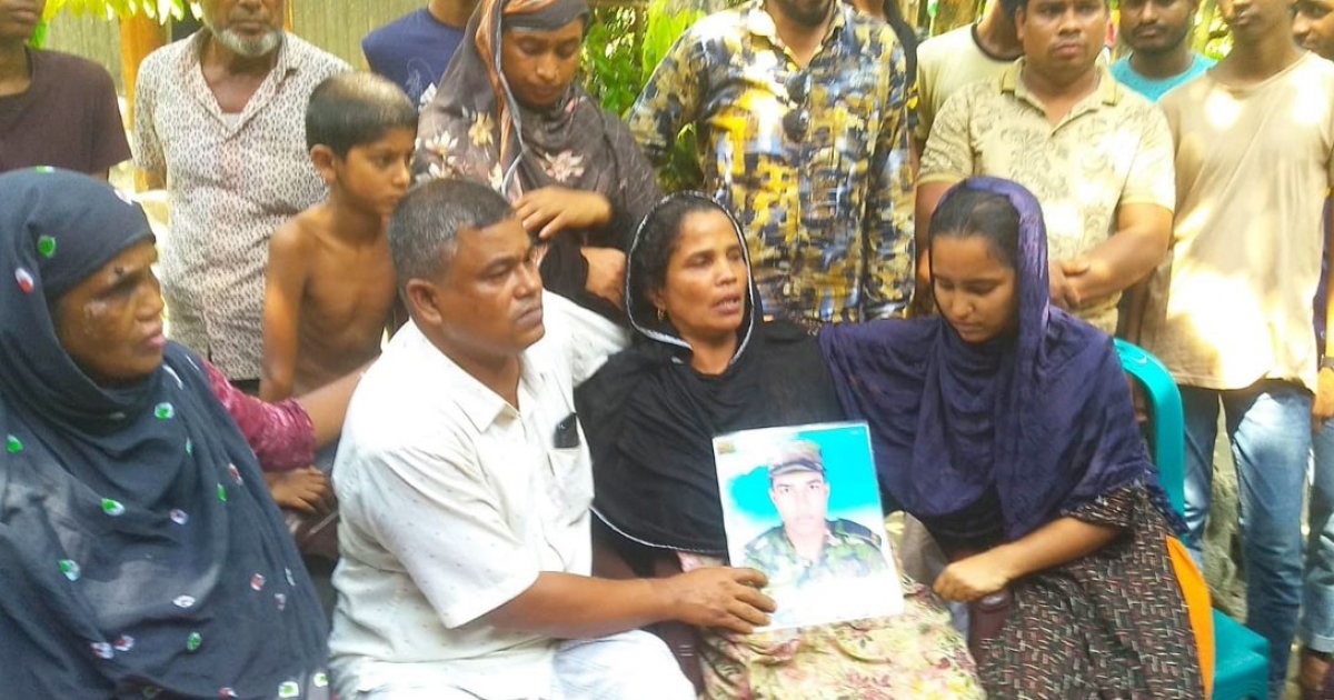 Grief grips UN peacekeeper Sharif’s family in Sirajganj