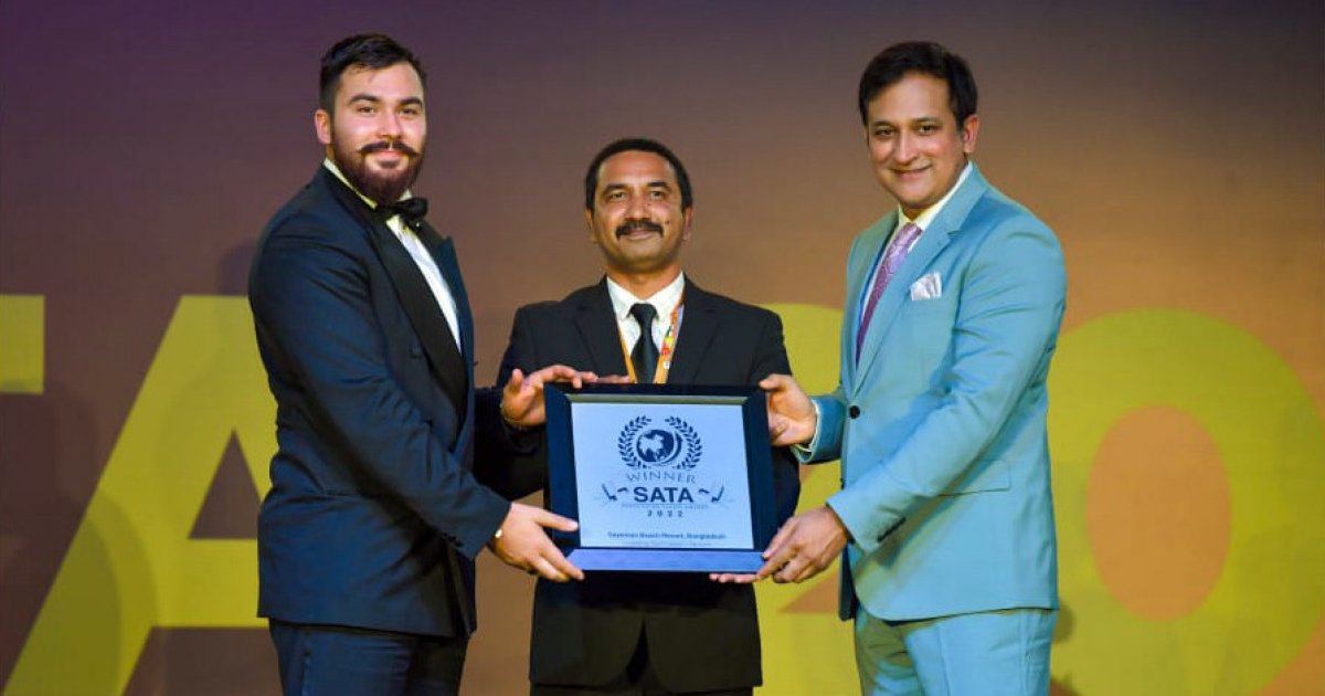 Sayeman Beach Resort bags 3 South Asian Travel Awards