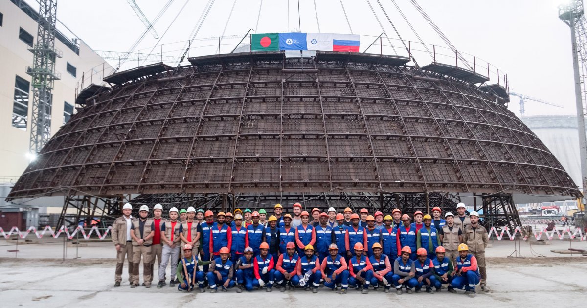 Safety features enhanced for Rooppur power plant as work goes on