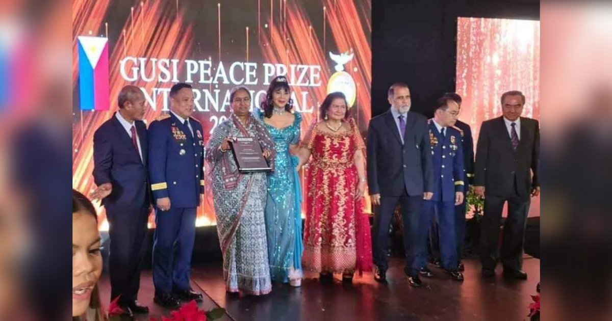 Education Minister Dipu Moni wins Gusi Peace Prize