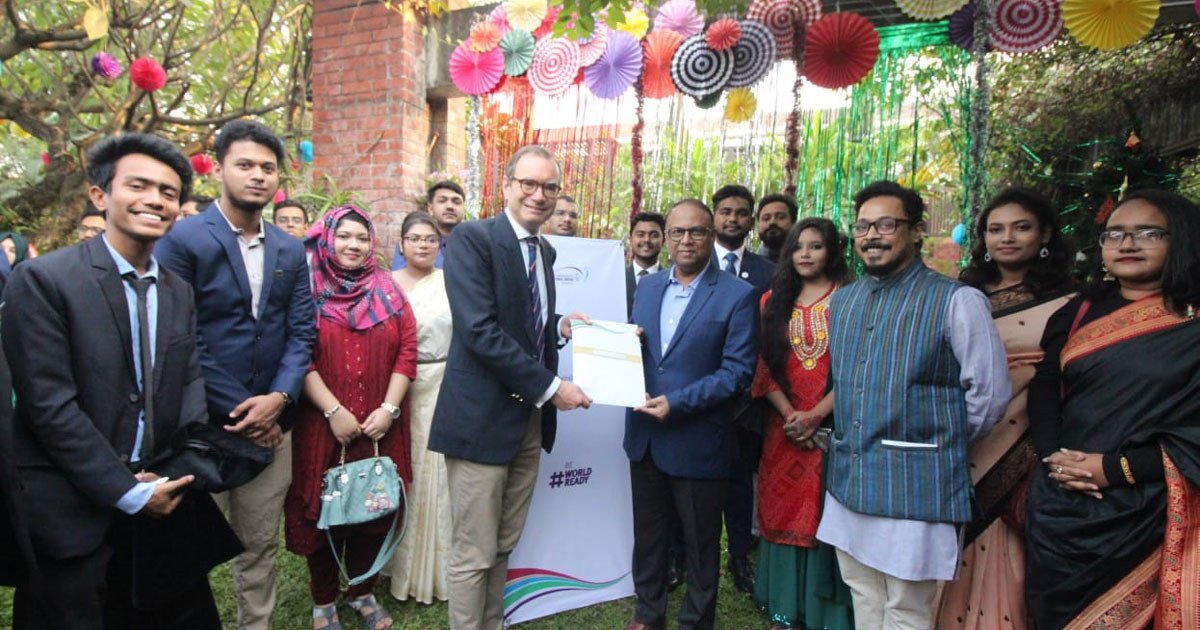 ULAB students awarded with The Duke of Edinburgh Award