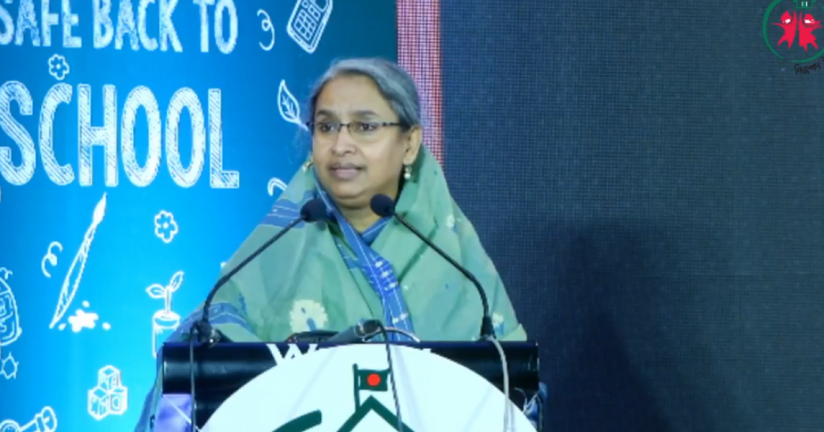 Dipu Moni: National flag must be respected at all madrasas