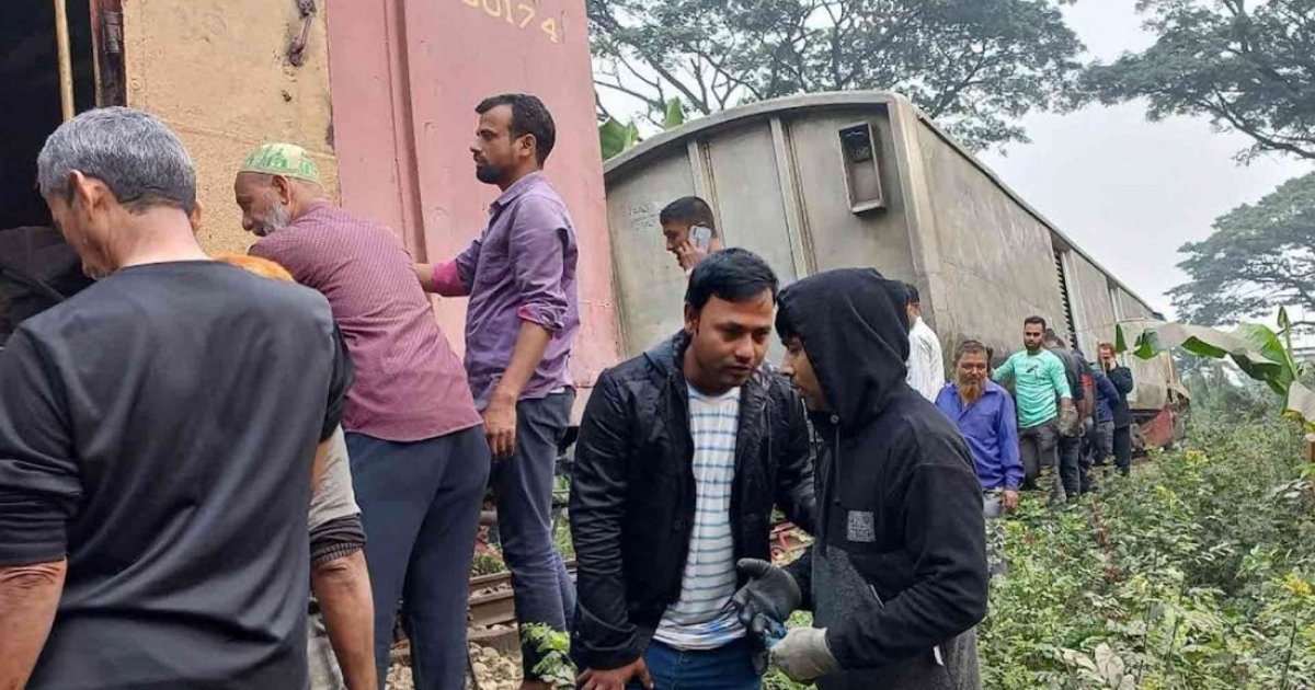 Train derailment in Mymensingh: Rail communication resumes after 3 hours