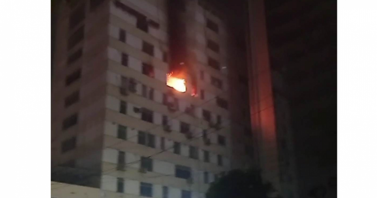 Nikunja high-rise fire under control after two hours