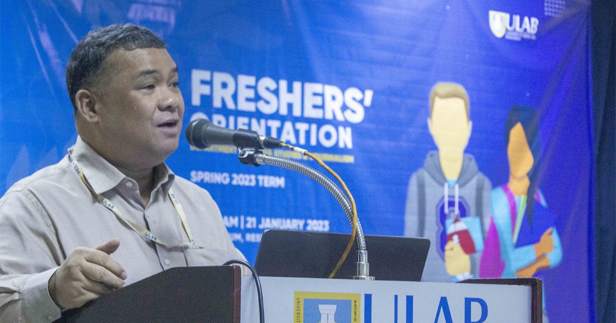 MSJ department of ULAB holds orientation for Spring 2023 freshers