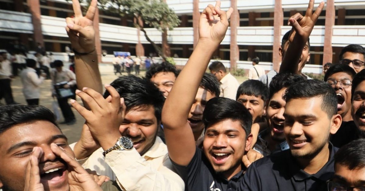 85.95% of candidates clear HSC exams