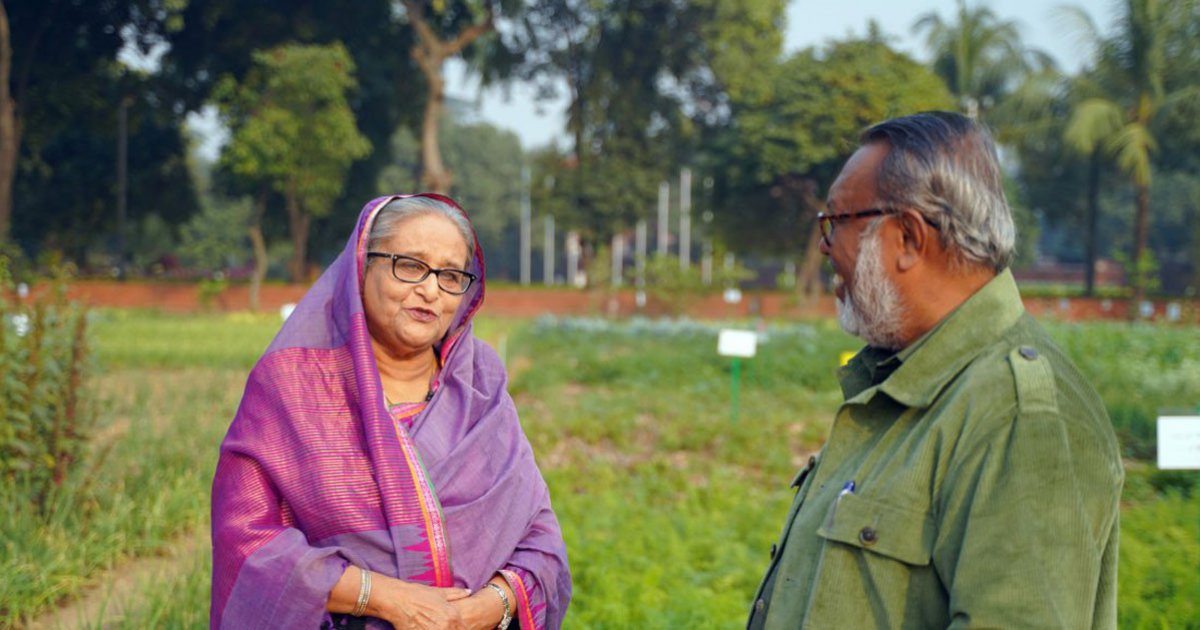 PM Hasina to appear on ‘Hridoye Mati O Manush’