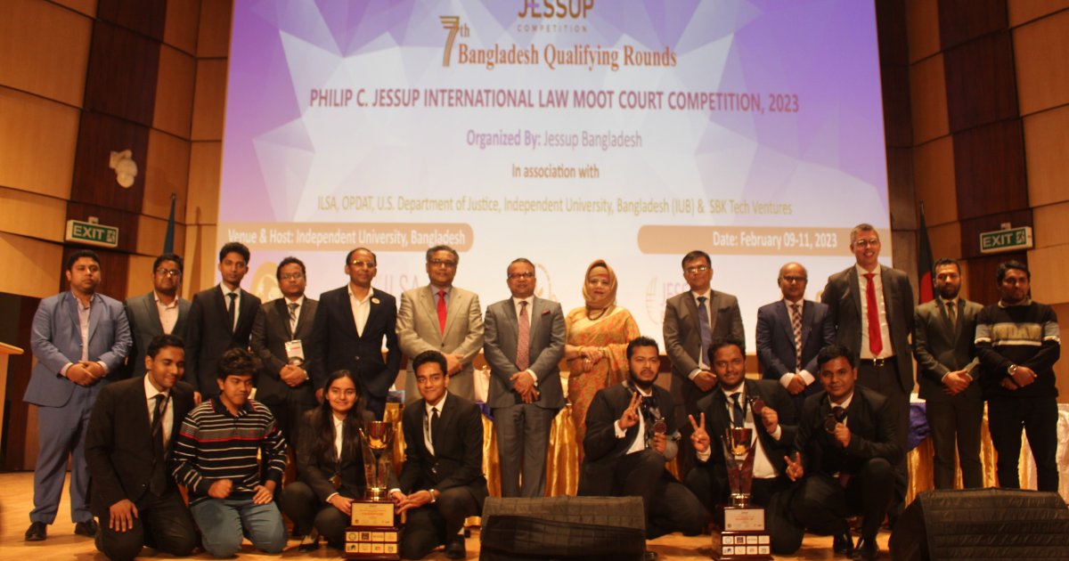 IUB hosts Philip C Jessup Int’l Moot Court Competition