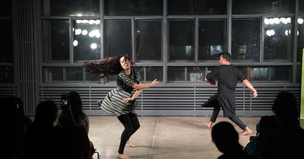Contemporary dance event held at Drik Studio