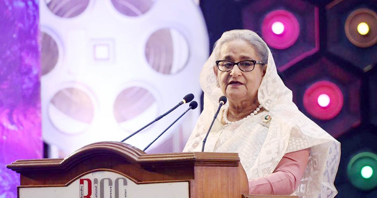 PM Hasina: Make life-oriented films to change society