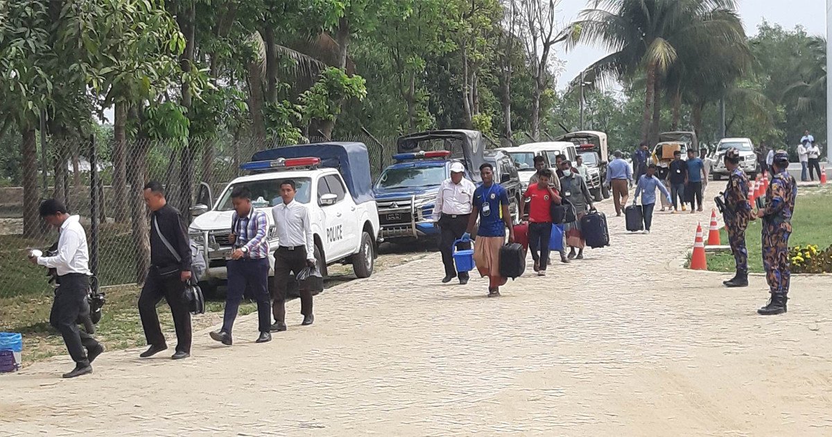 Myanmar delegation in Teknaf to observe Rohingya repatriation preparation