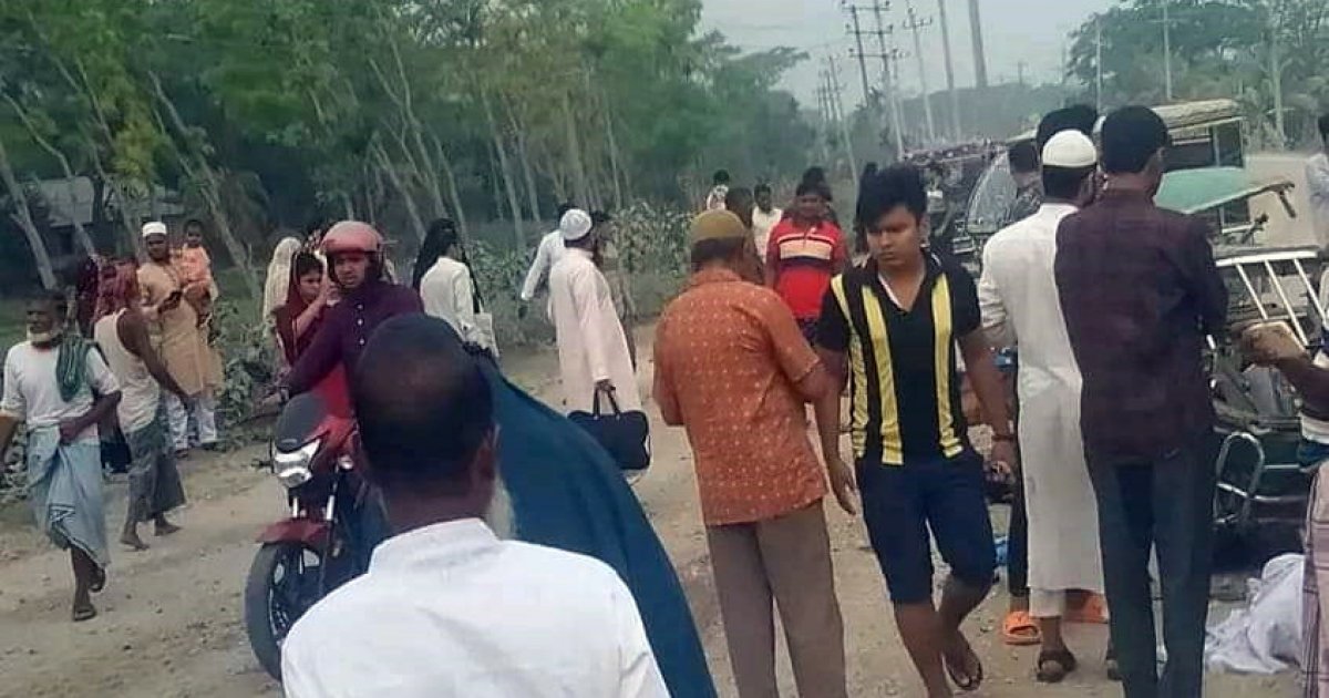4 killed in Bhola road crash