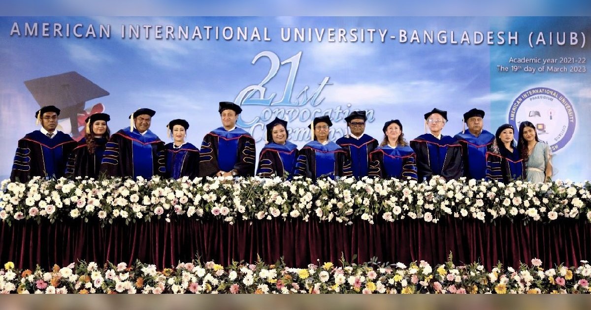 AIUB holds 21st convocation