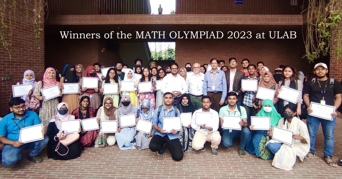 Math Olympiad 2023 held at ULAB