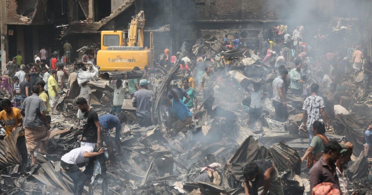 DSCC: 3,845 traders affected by Bangabazar fire