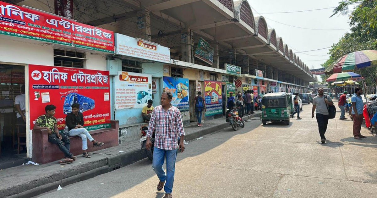 Eid journey: Low passenger pressure at Gabtoli bus terminal