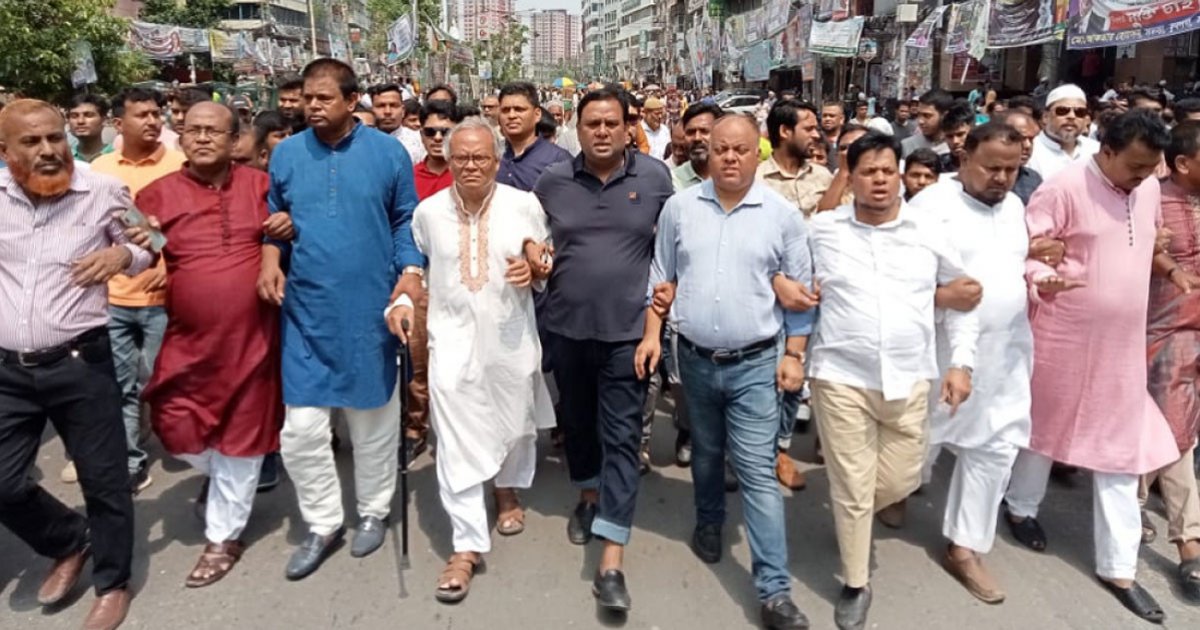 Alleged attack on BNP rally in Keraniganj triggers protest in Naya Paltan