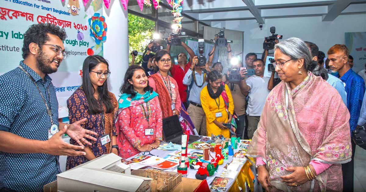 Brac 'Play-Lab' attracts attention at Smart Education Festival
