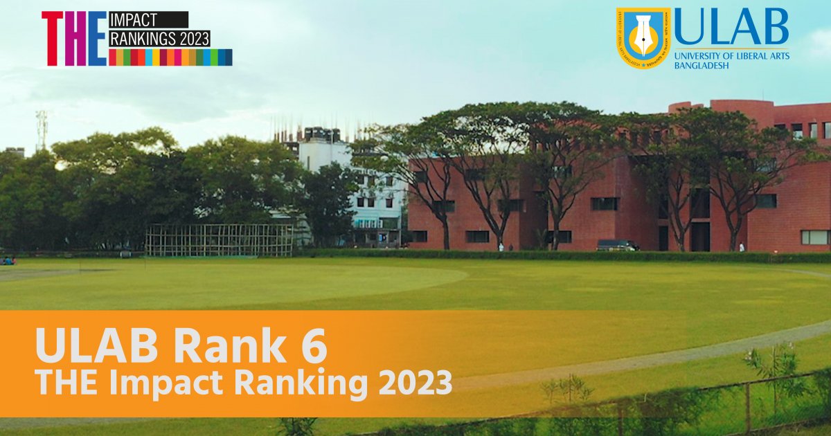ULAB ranks 6th among universities in Times Higher Education Impact ...