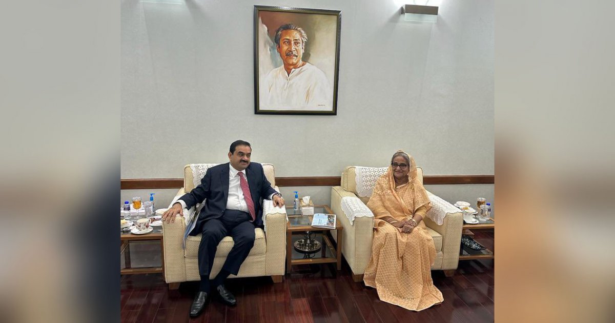 Godda power plant handover: Adani meets PM Hasina