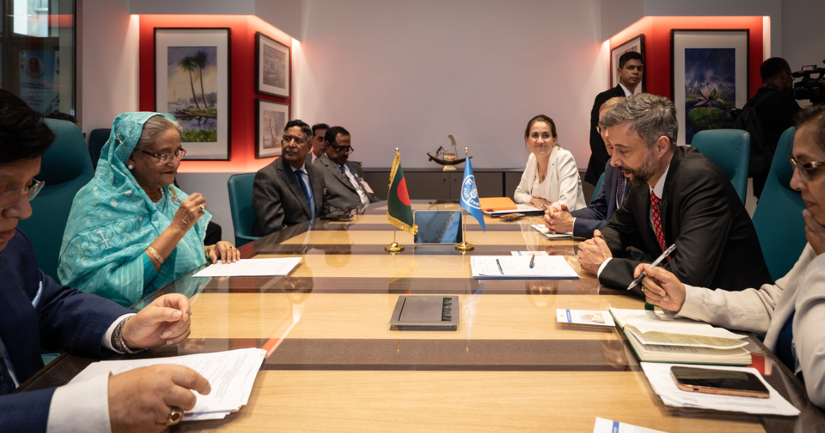 PM meets with IFAD president at Food Systems Summit in Rome