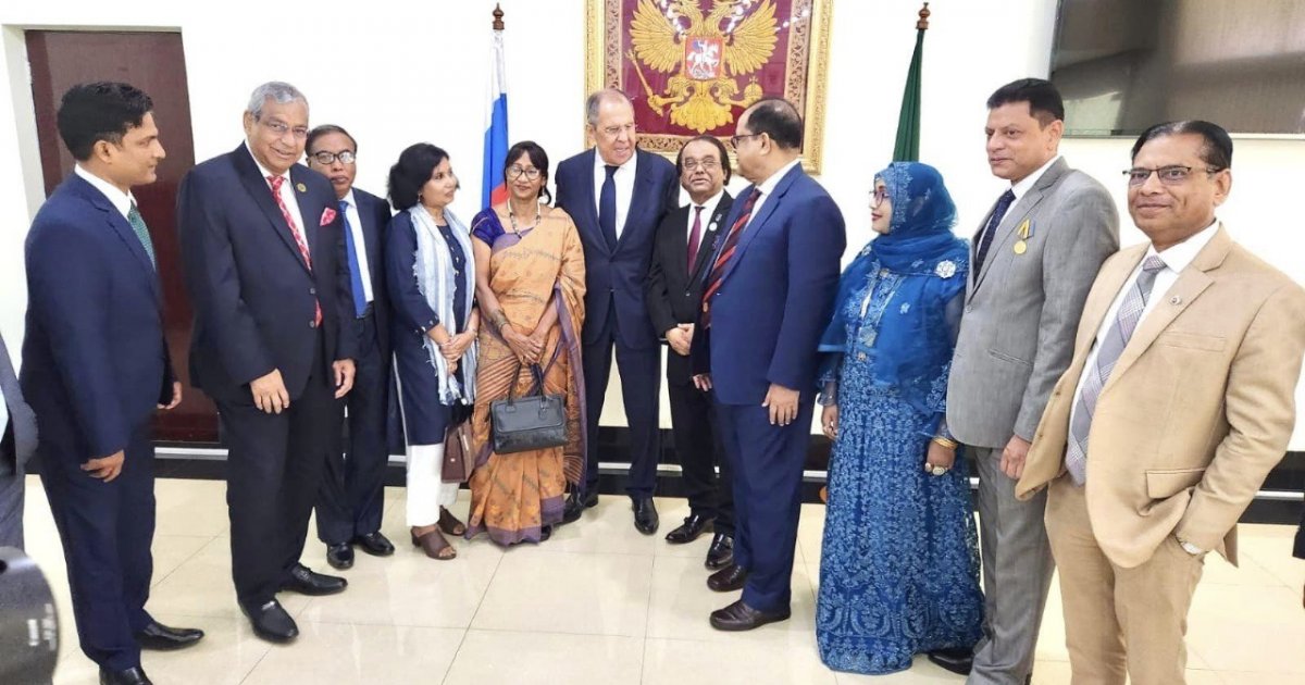 Russian foreign minister held a meeting with Bangladeshi graduates of ... Russian foreign minister held a meeting with Bangladeshi graduates of ...