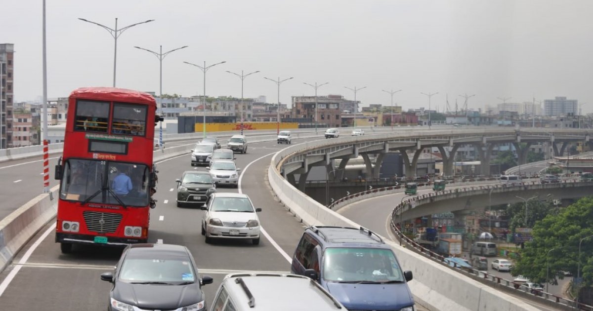 Toll collection at Banani toll plaza relaunched on Elevated Expressway