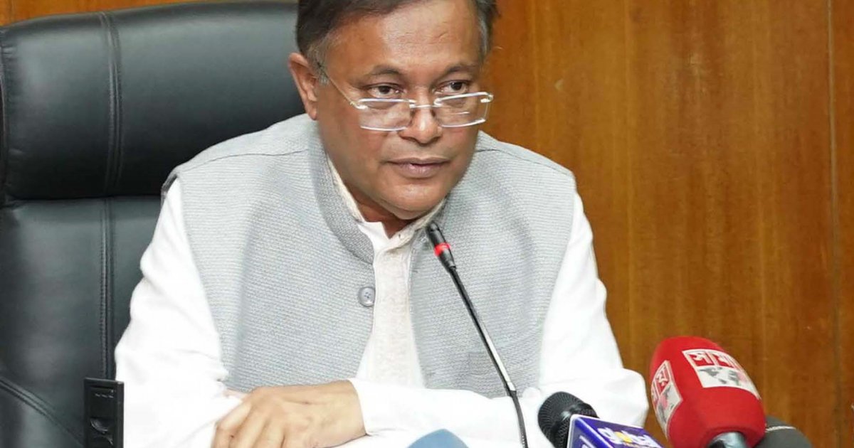 Foreign Minister Hasan Mahmud to make first bilateral visit to India