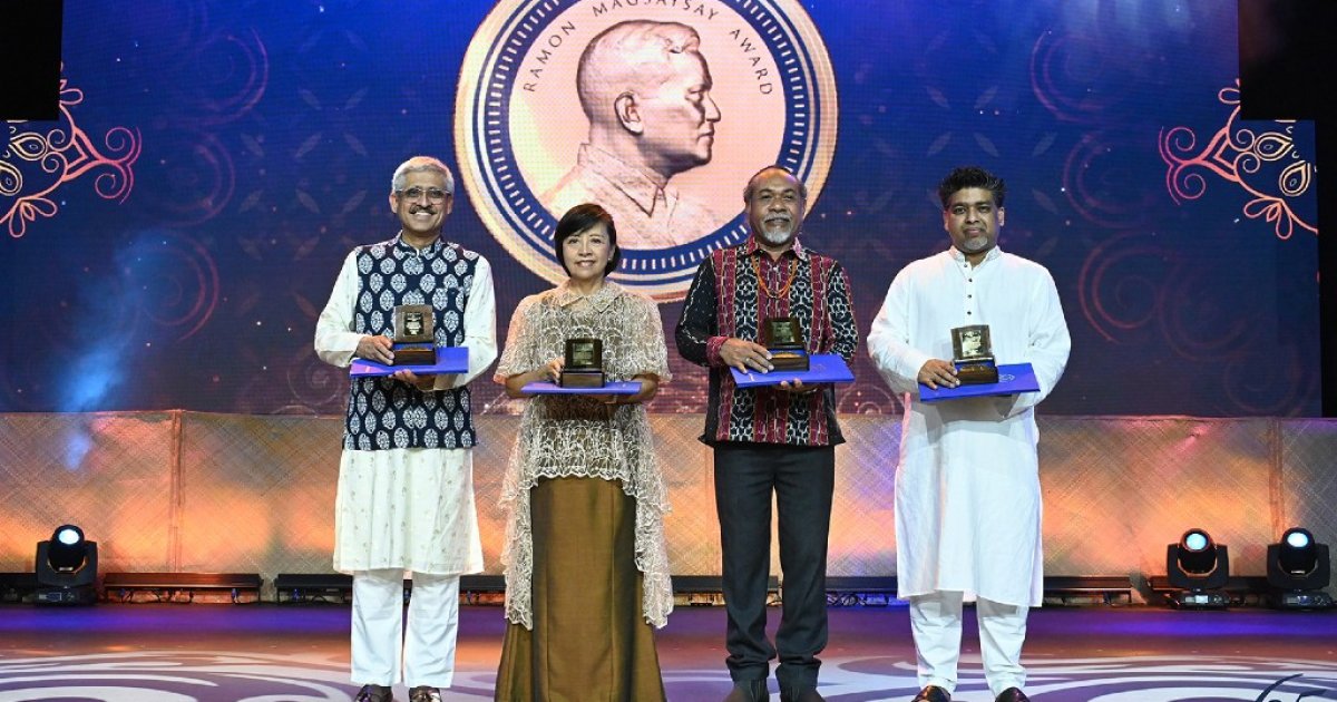 JAAGO Foundation Founder Korvi Rakshand receives Magsaysay Award