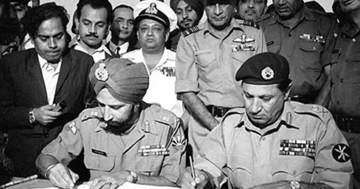 Indian 1971 veteran unveils prelude to surrender negotiation