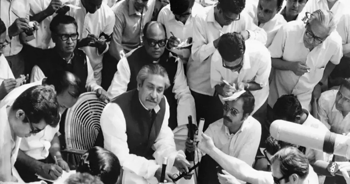 February-March 1971: Events leading to the independence of Bangladesh