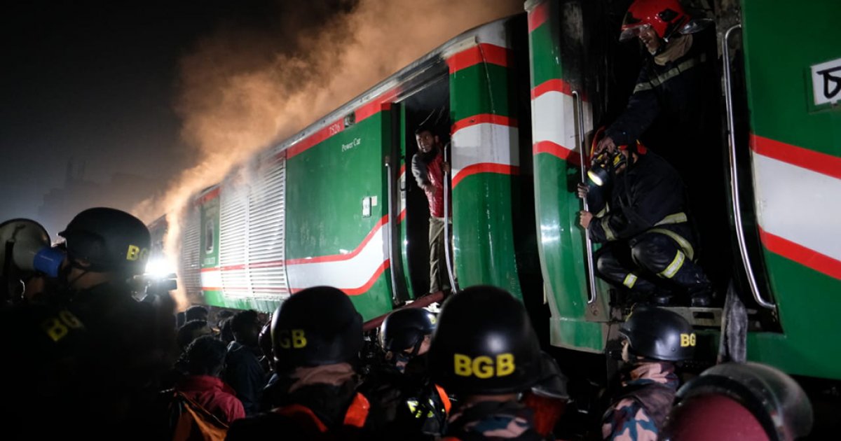 Gopibagh train fire: BNP leader Nabiullah among 8 arrested