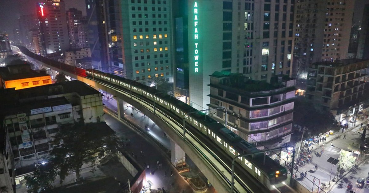 Dhaka to get metro rail back from August 17