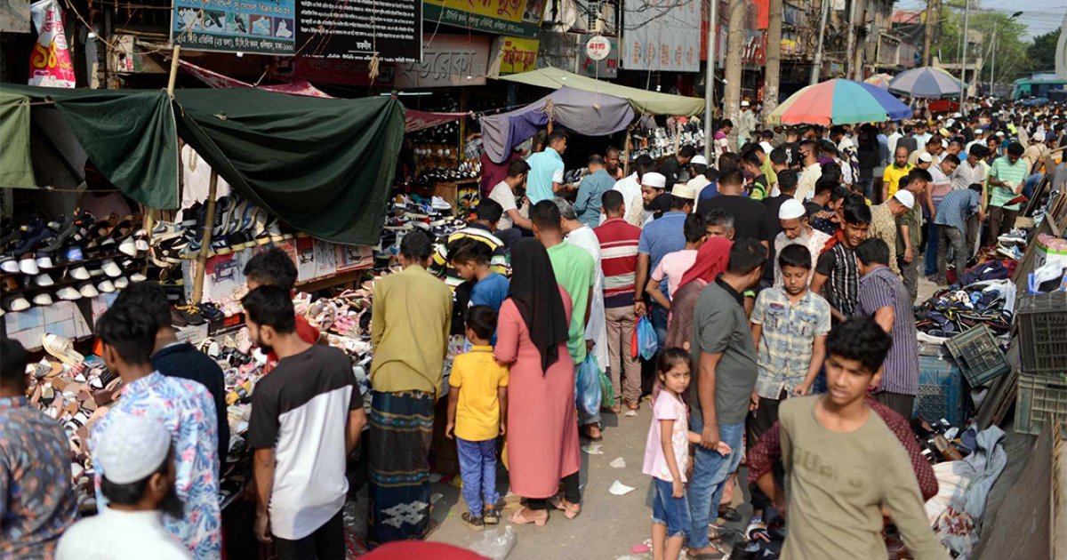 Pedestrian predicament: Footpath shops spill onto main roads