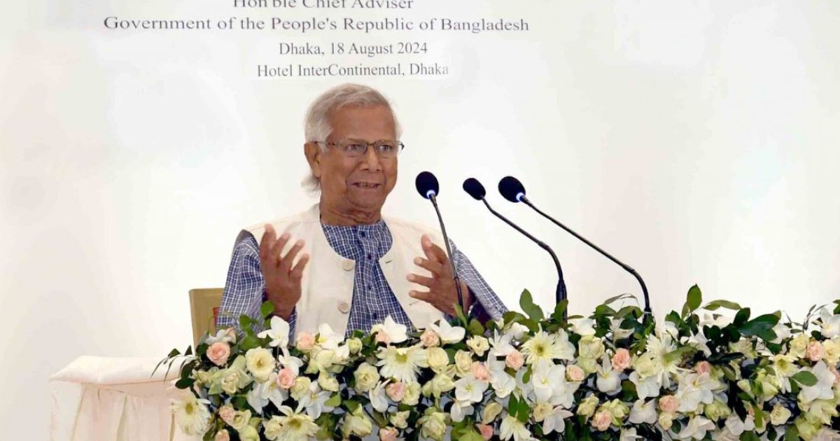 Dr Yunus seeks international support to rebuild Bangladesh