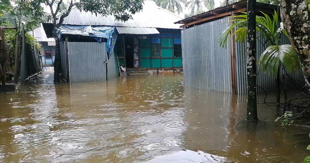 Another upazila submerged in Comilla flood