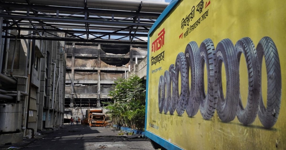 In pictures: Grief intensifies as Gazi Tyre factory nears ruin