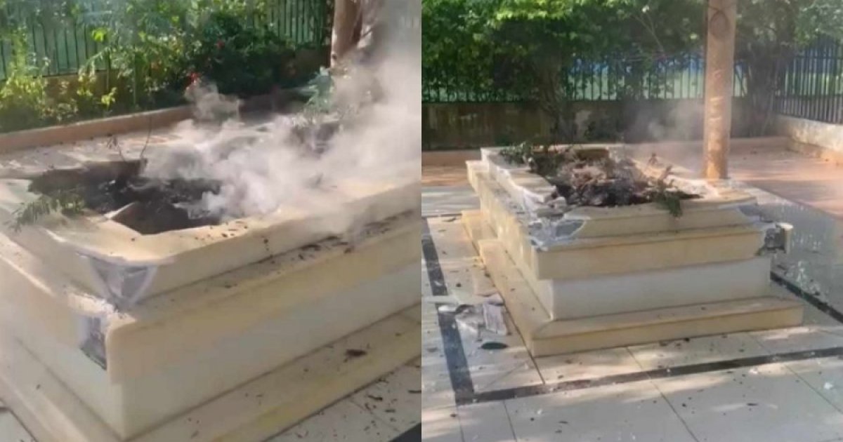 Mayeen Uddin Khan Badal's grave vandalized in Chittagong