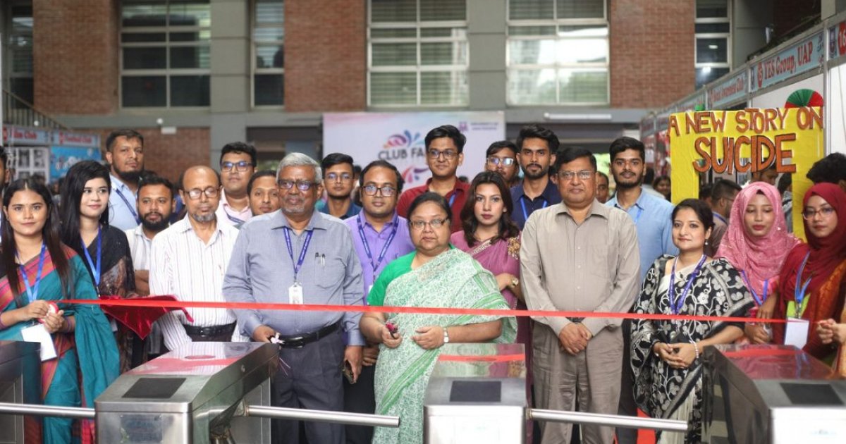 Club Fair Spring 2024 held at UAP campus