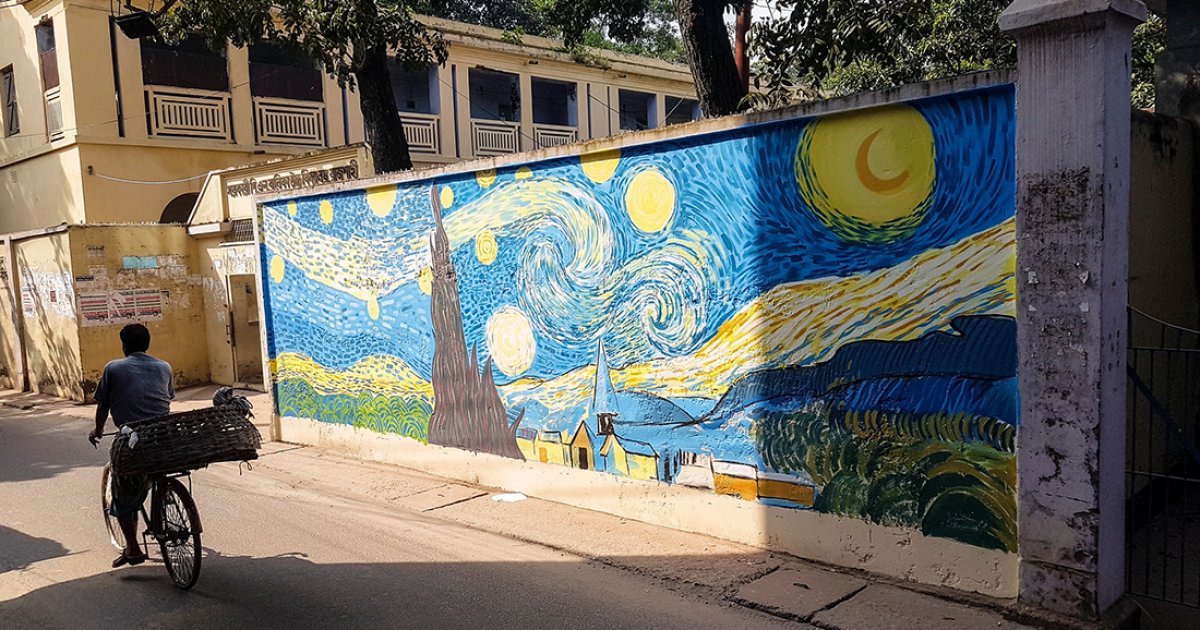 Art, identity and a vanished mural: The artist behind Rajshahi’s Starry Night