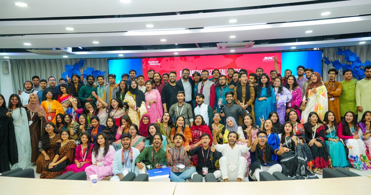 6th edition of JMC Media Buzz held at DIU