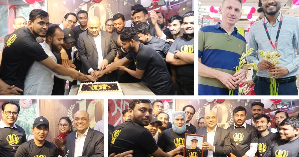 ‘Shwapno’ Gulshan-1 branch celebrates 10th anniversary