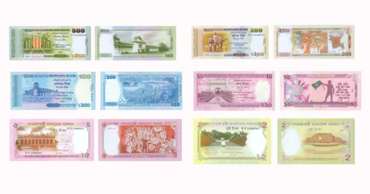 BB unveils six redesigned banknotes