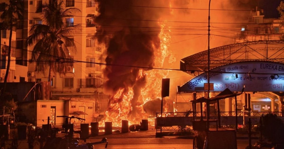 Fire at filling station in Mohakhali brought under control
