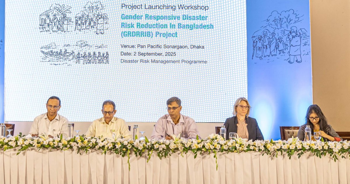 Brac-UN Women launch Gender Responsive Disaster Risk Reduction in ...