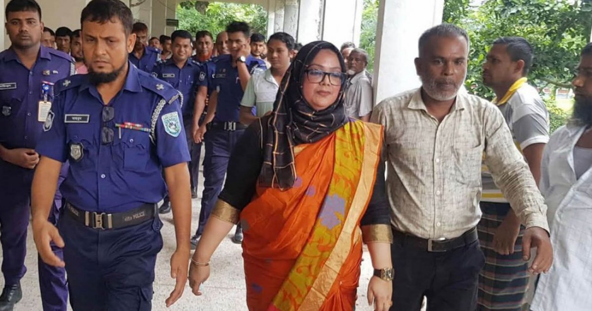 Ex-DC Sultana sent to jail over torture of journalist Arif