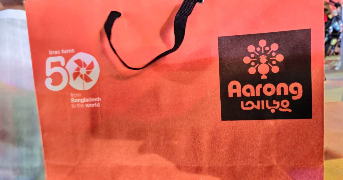 Aarong served with legal notice over charging for paper bags