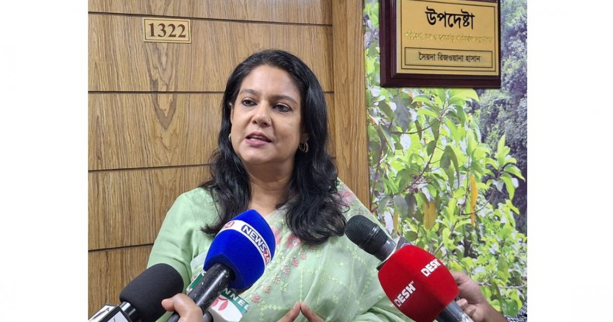 Rizwana: Govt offices begin phasing put single-use plastics