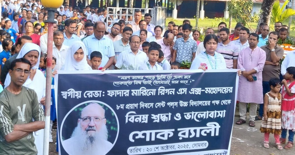 Father Rigon’s 8th death anniversary observed in Bagerhat